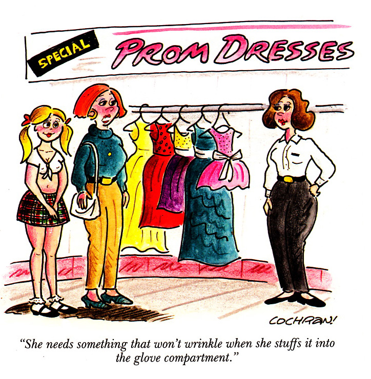 “She needs something…” – Cochran's Cartoons